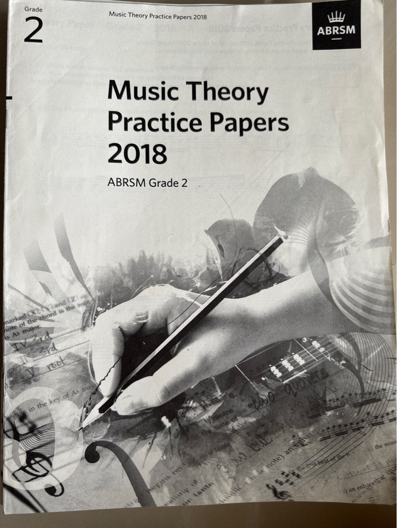 ABRSM Music Theory Practice Papers Book 2018 Grade 2, Hobbies & Toys ...