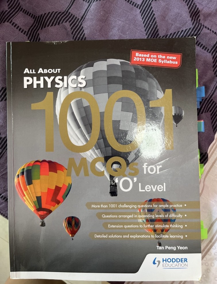 All about Physics 1001 MCQs O level assessment book, Hobbies & Toys, Books & Magazines ...