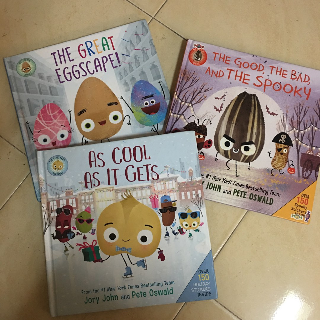 Authentic Original Copies The Great Eggscape, As Cool As It Gets and ...