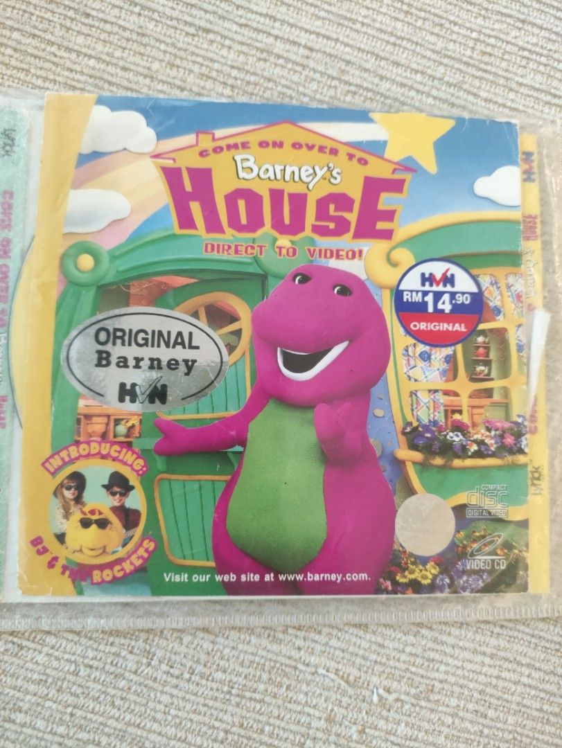 Barney Original VCD, Babies & Kids, Infant Playtime on Carousell
