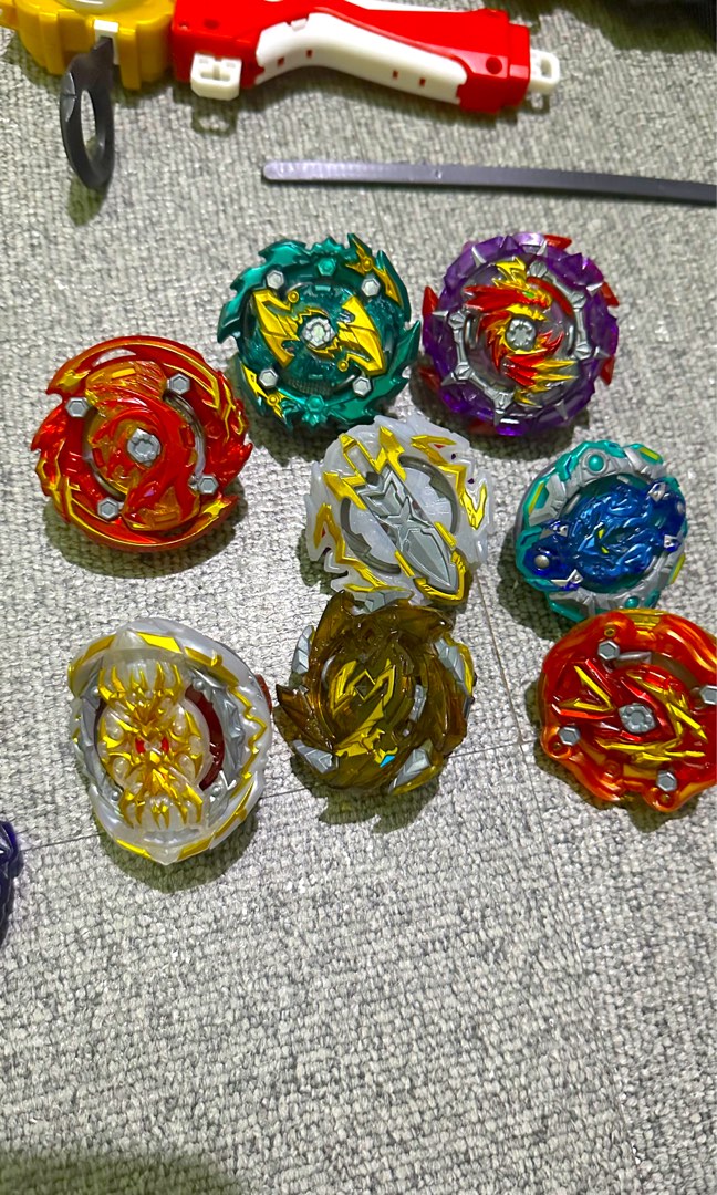 beyblade bundle 10 pcs and more Tomy markings, Hobbies & Toys, Toys ...