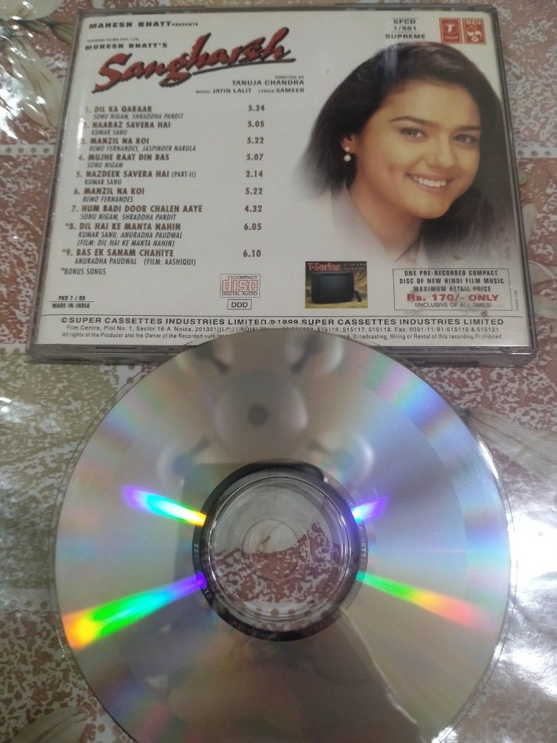 Cd HINDI BOLLYWOOD, Hobbies & Toys, Music & Media, CDs & DVDs on Carousell