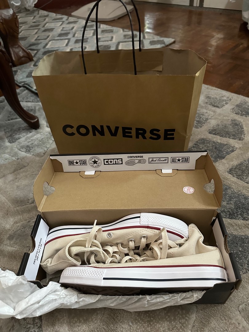 Converse Chuck Taylor Natural Ivory (Women), Women's Fashion, Footwear ...