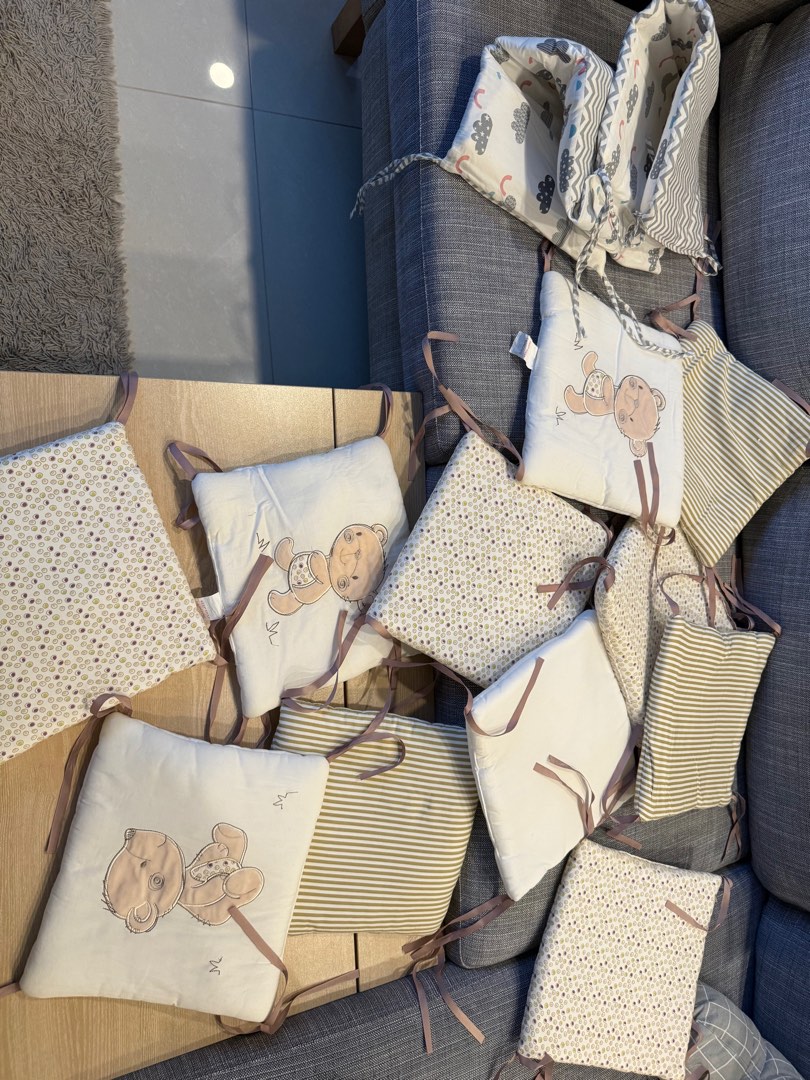 Cot protector, Babies & Kids, Baby Nursery & Kids Furniture, Cots ...