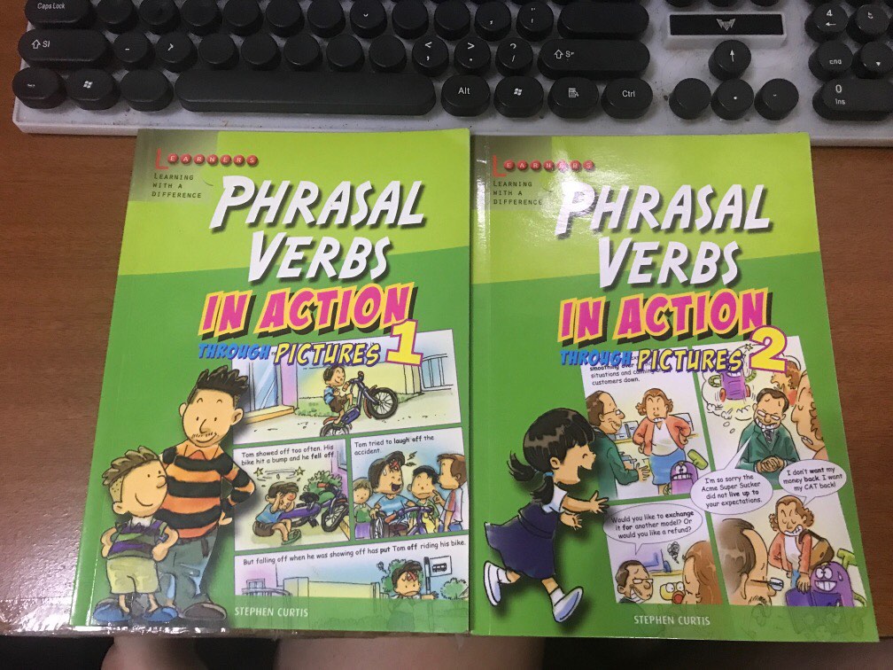 English Learners Book - Phrasal Verbs in Action, Hobbies & Toys, Books ...