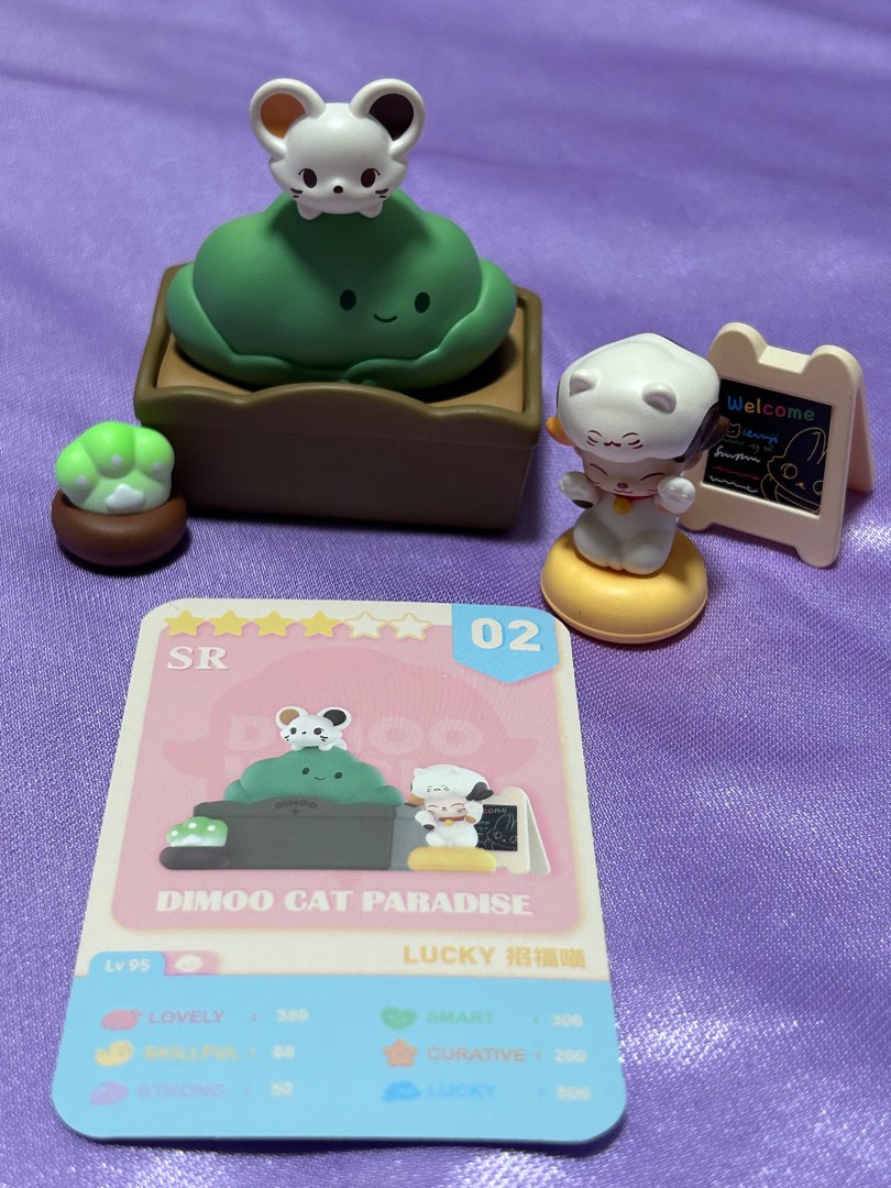 Dimoo Cat Paradise PopMart, Hobbies & Toys, Toys & Games on Carousell
