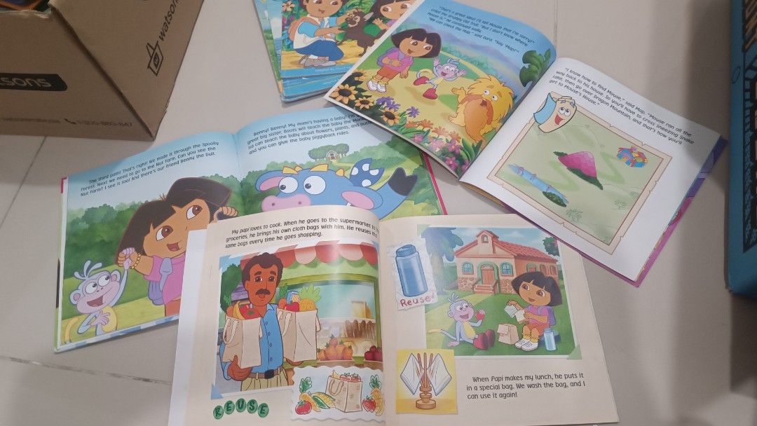 Dora the Explorer books, Hobbies & Toys, Books & Magazines, Children's ...