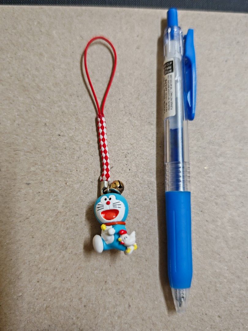 Doraemon chicken figure keychain, Hobbies & Toys, Toys & Games on Carousell