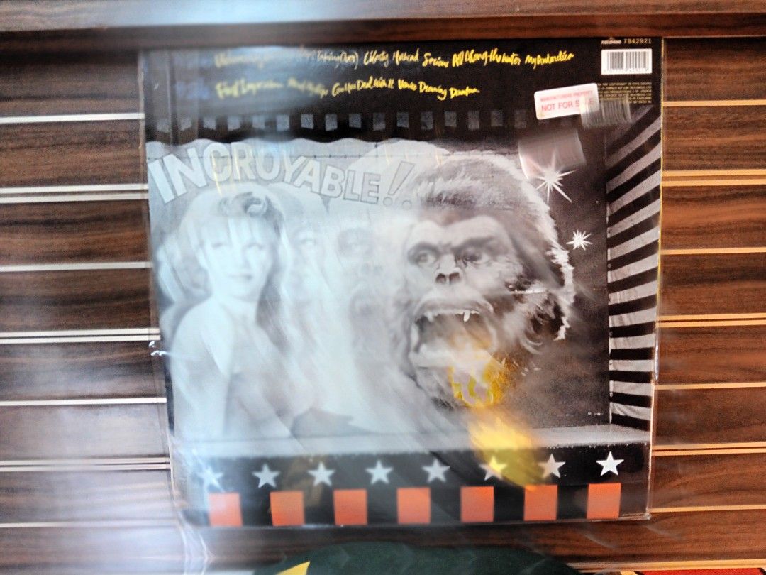 DUTAN DURAN LIBERTY 1ST PRESSING PROMO COPY RADIO LP VINYL PIRING HITAM ...