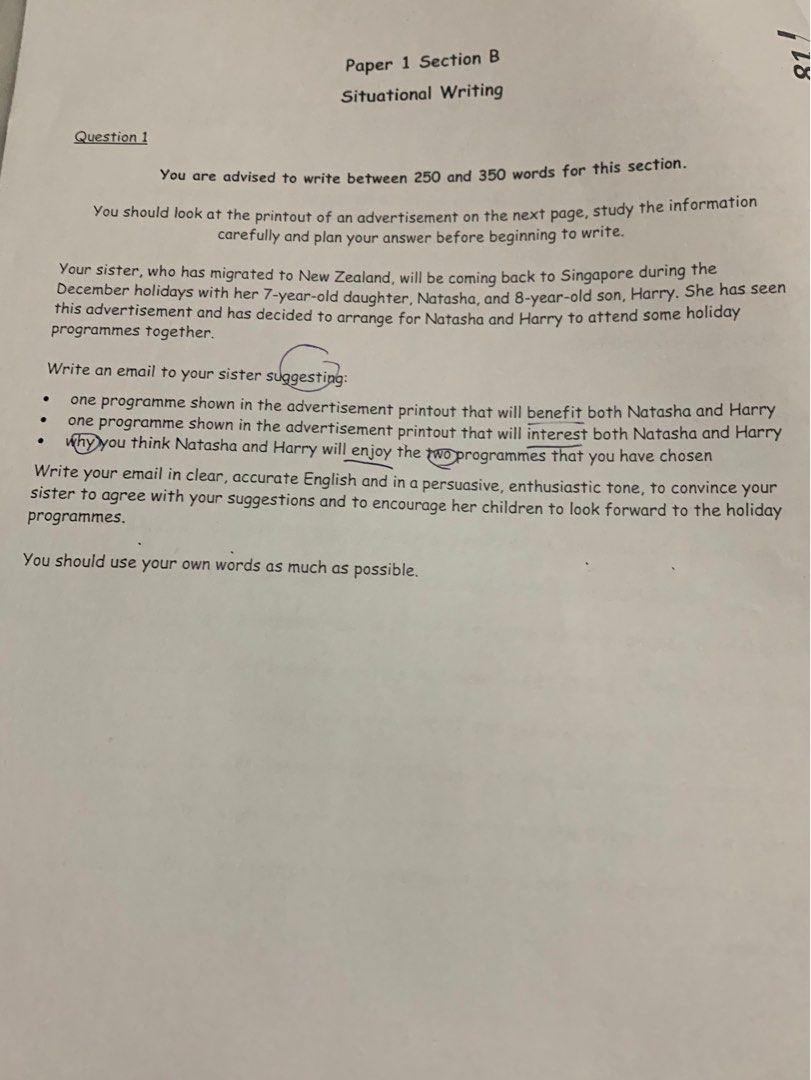 English N level paper 1, Hobbies & Toys, Books & Magazines, Assessment ...