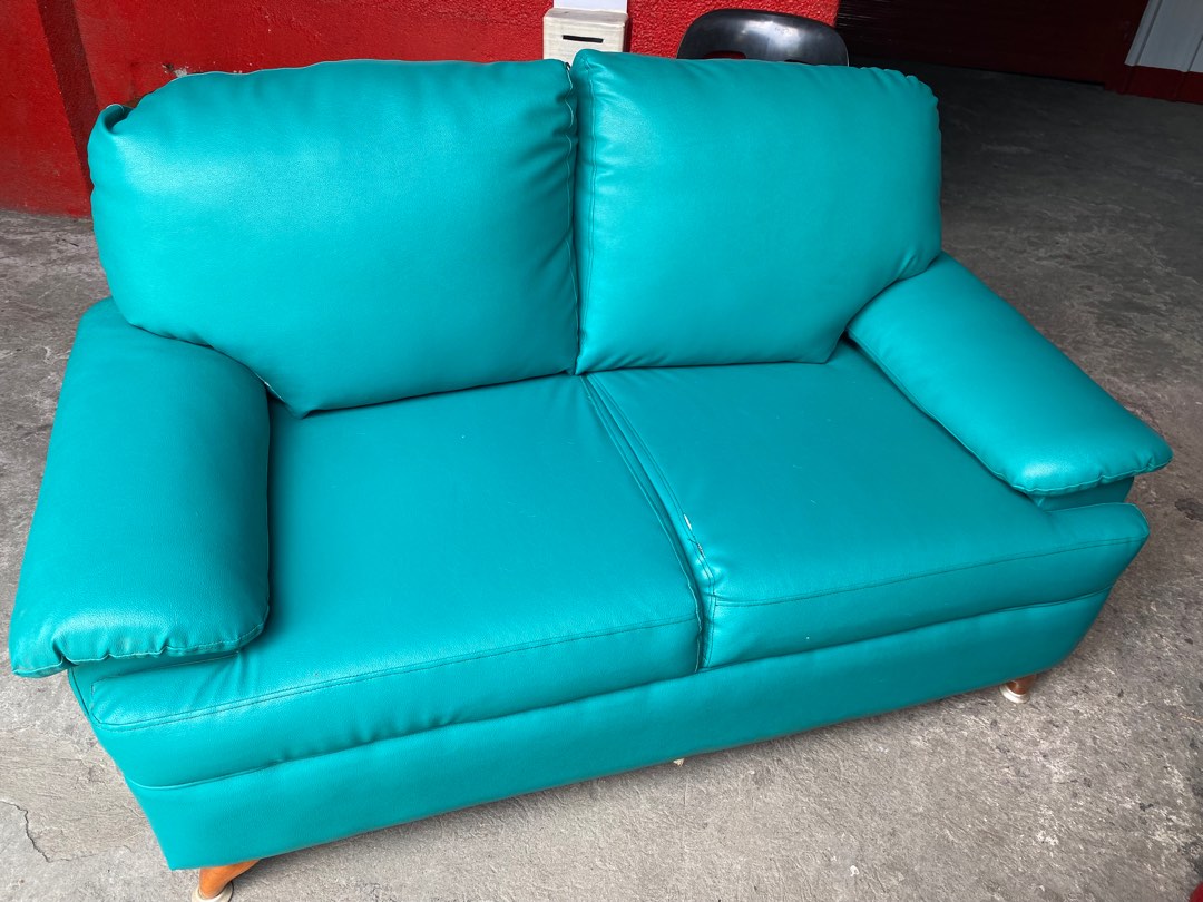 Garage Sale: Newly upholstered sofa loveseat, Furniture & Home Living ...