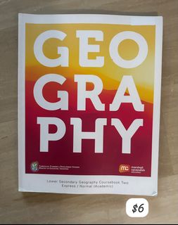 O level lower secondary school geography textbook, Hobbies & Toys ...