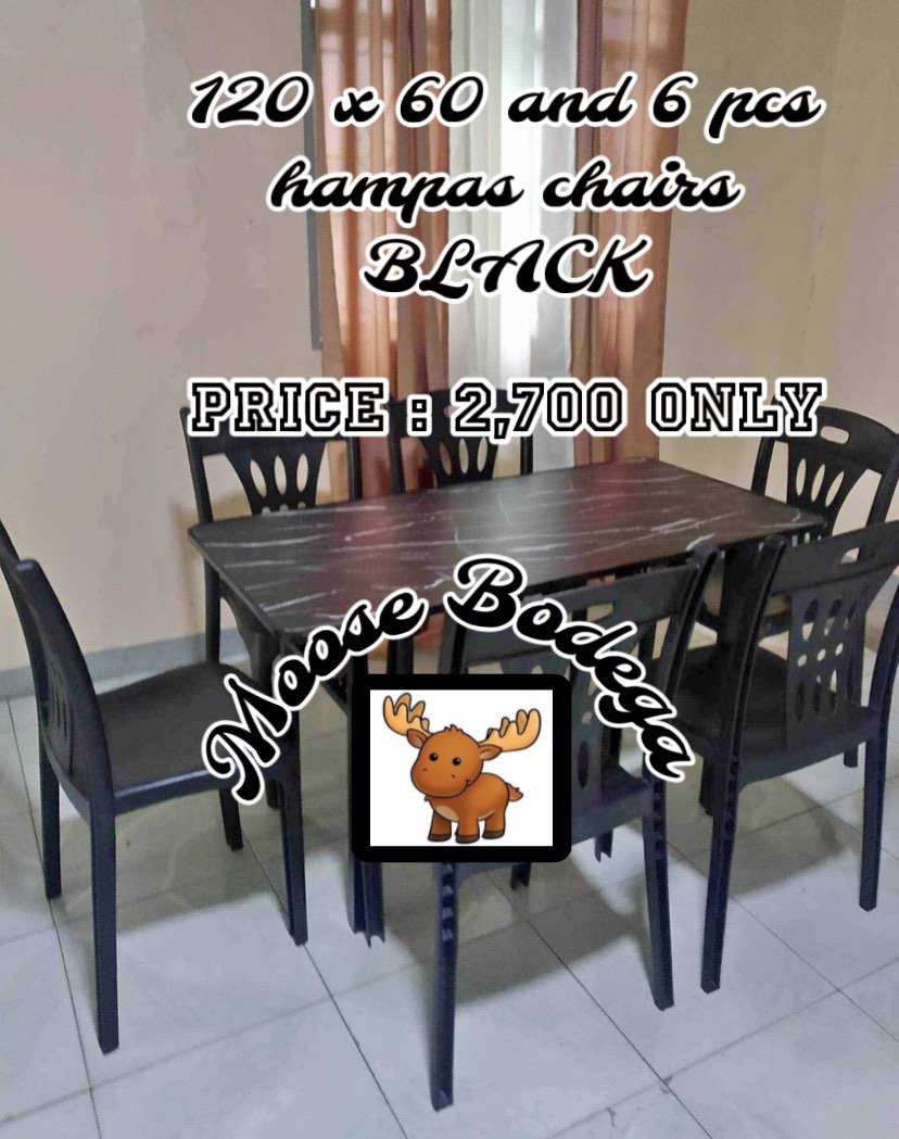 Hampas chairs and folding table sets, Furniture & Home Living ...