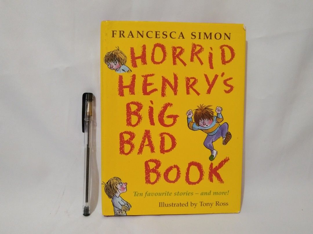 HORRID HENRY'S BIG BAD BOOK by Francesca Simon (with Jacket), Hobbies ...