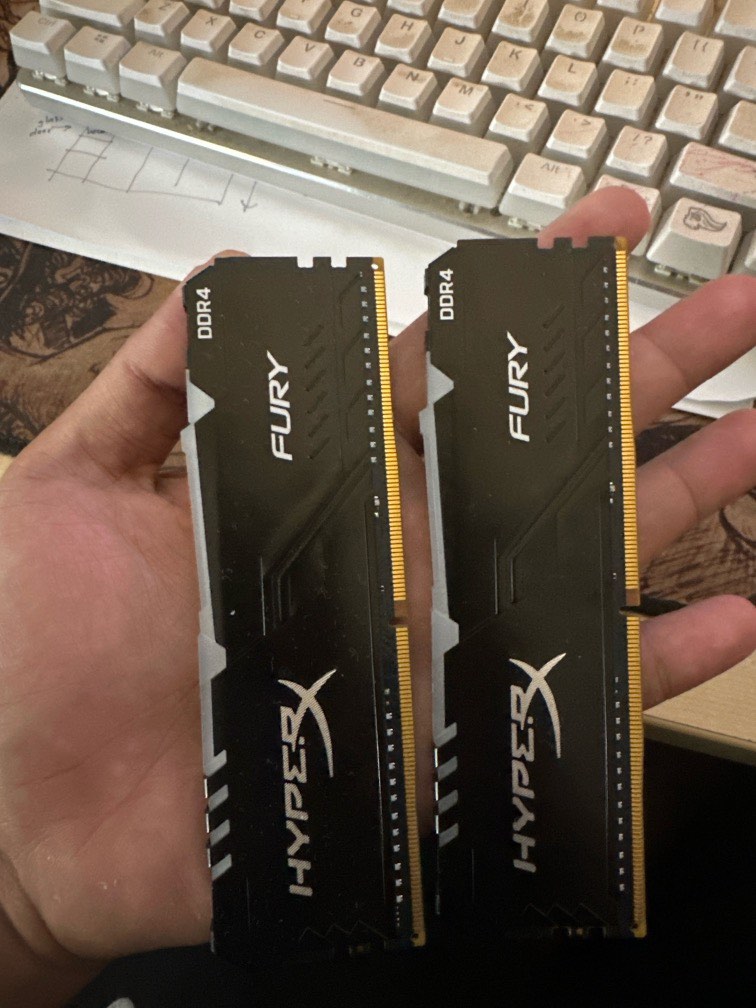 Hyperx rgb 8fb 3200, Computers & Tech, Parts & Accessories, Computer ...