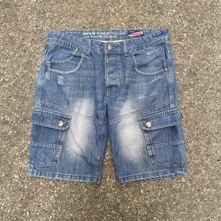 Roar japan Cargo denim Grey, Men's Fashion, Bottoms, Jeans on Carousell