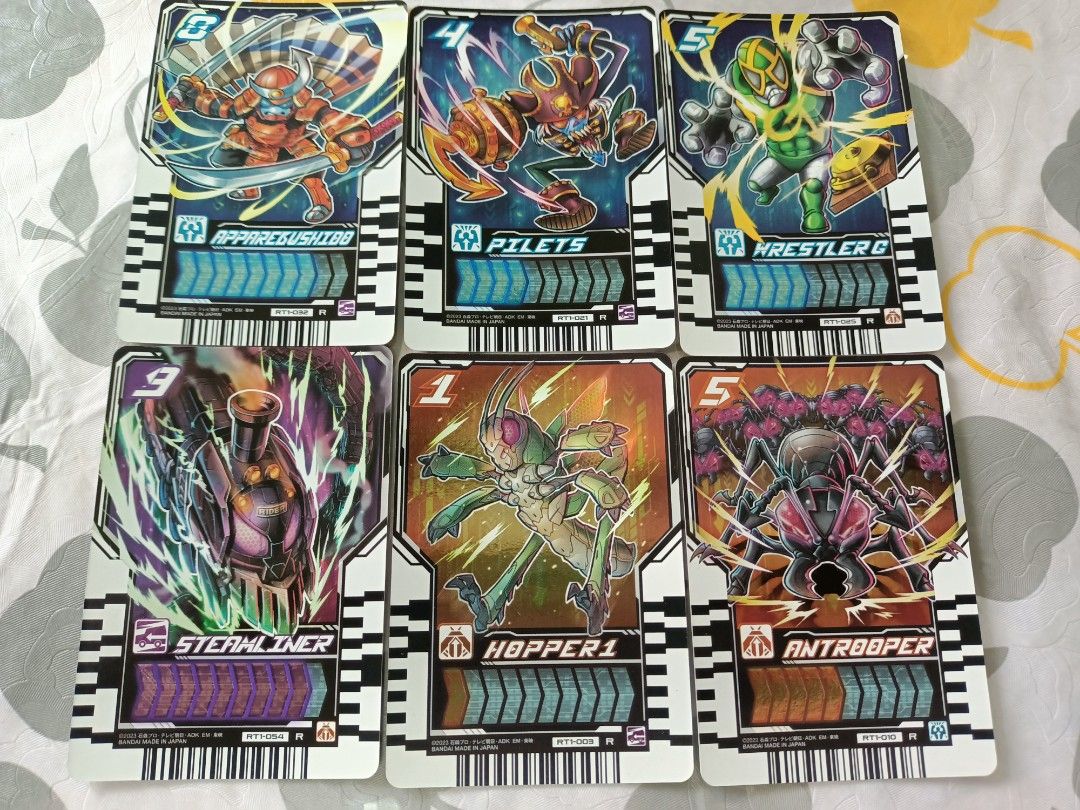 Kamen rider chemy card phase 01 (R Cards), Hobbies & Toys, Toys & Games ...