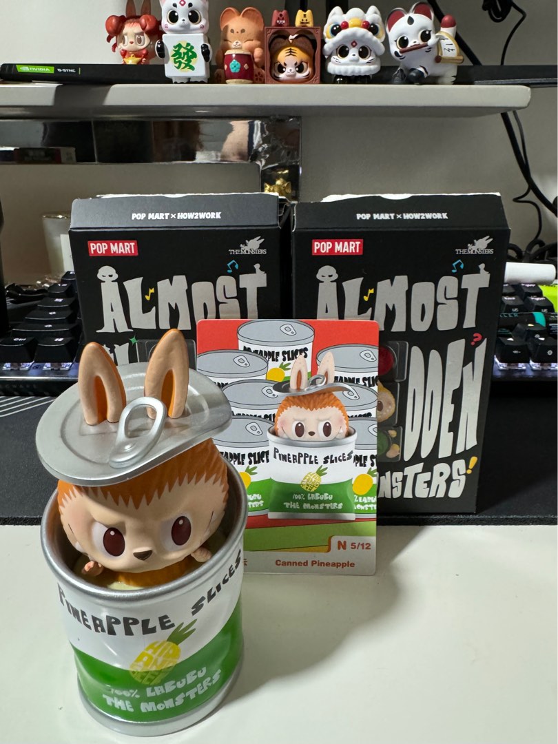 Labubu Almost Hidden The Monsters, Hobbies & Toys, Toys & Games on ...