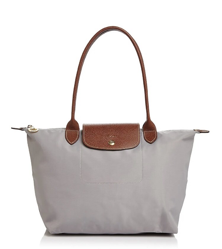 Longchamp Le Pliage Long Handle Medium Origjn, Fesyen Wanita, Tas ...