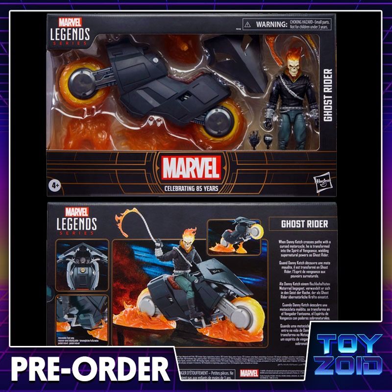 Marvel Legends Ghost Rider Danny Ketch & Hellcycle Set, Hobbies & Toys ...