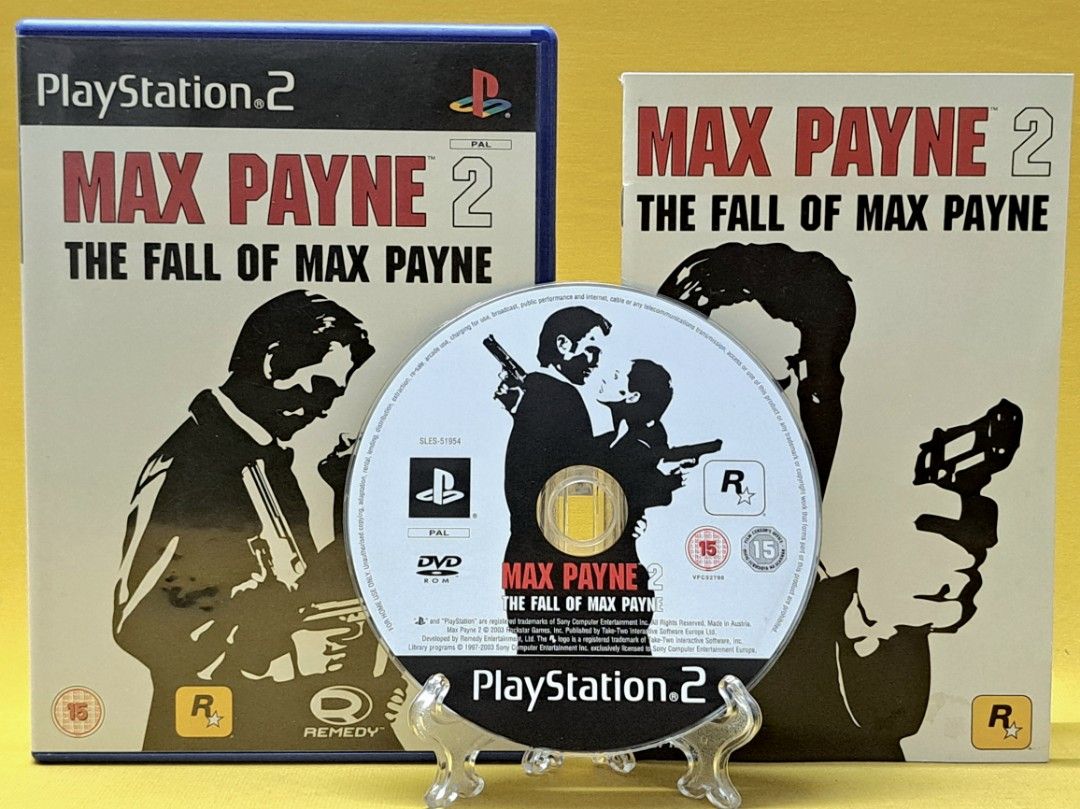 🔥MAX PAYNE 2 THE FALL OF MAX PAYNE🔥 PS2, Video Gaming, Video Games ...