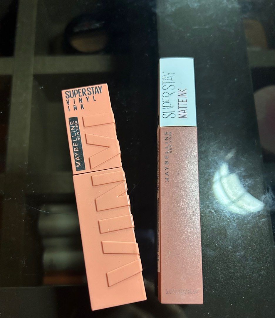 Maybelline Superstay Vinyl Ink (Intriguing)+ Maybelline Superstay Matte ...