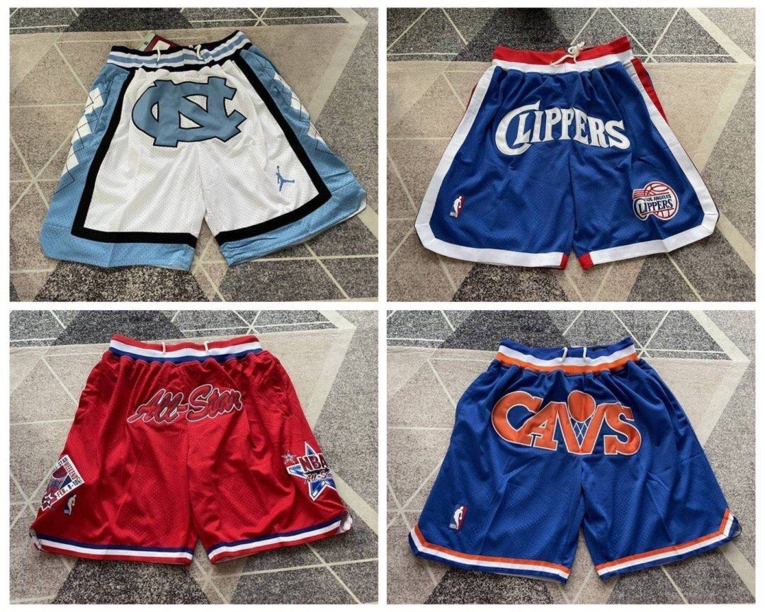 Men's NBA genuine embroidery basketball shorts 100% actual photos ...