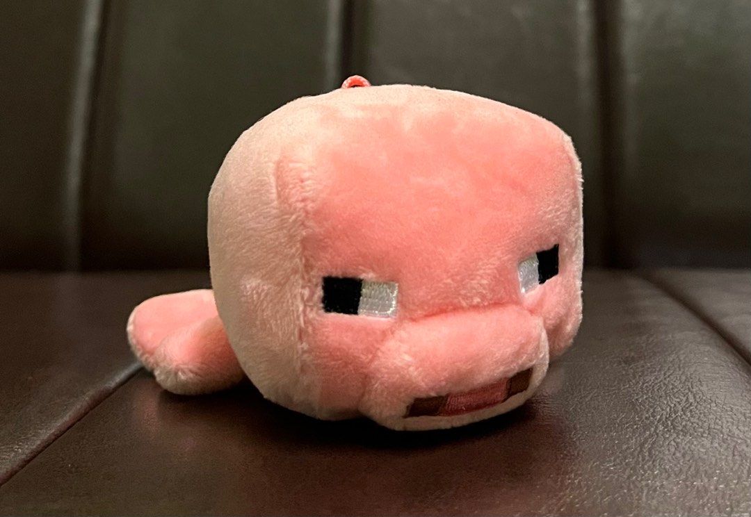 Minecraft Baby Pig Plush Keychains, Hobbies & Toys, Toys & Games on ...