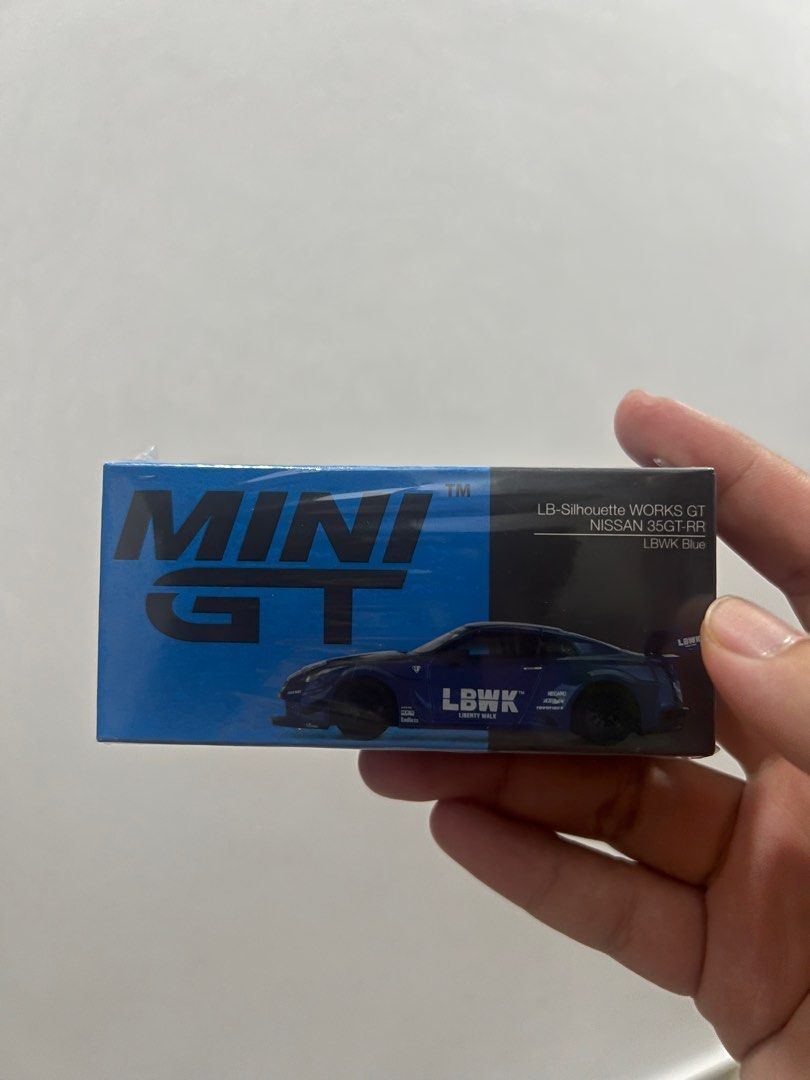 MINI GT NO.299 - R35 LBWK NISSAN BLUE, Hobbies & Toys, Collectibles ...