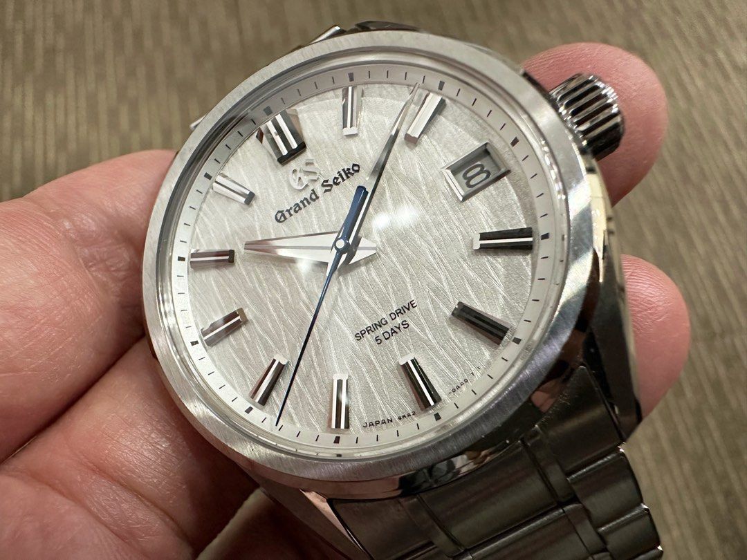 Mar 22 Local Grand Seiko GS Spring Drive White Birch SLGA009, Luxury ...