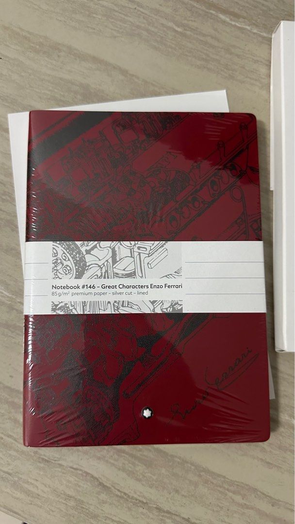 Mont Blanc Enzo Ferrari Limited Edition agenda Note book, Buku & Alat ...