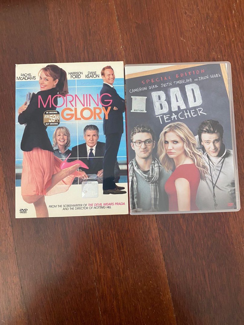 Morning Glory & Bad Teachers DVD, Hobbies & Toys, Music & Media, CDs ...