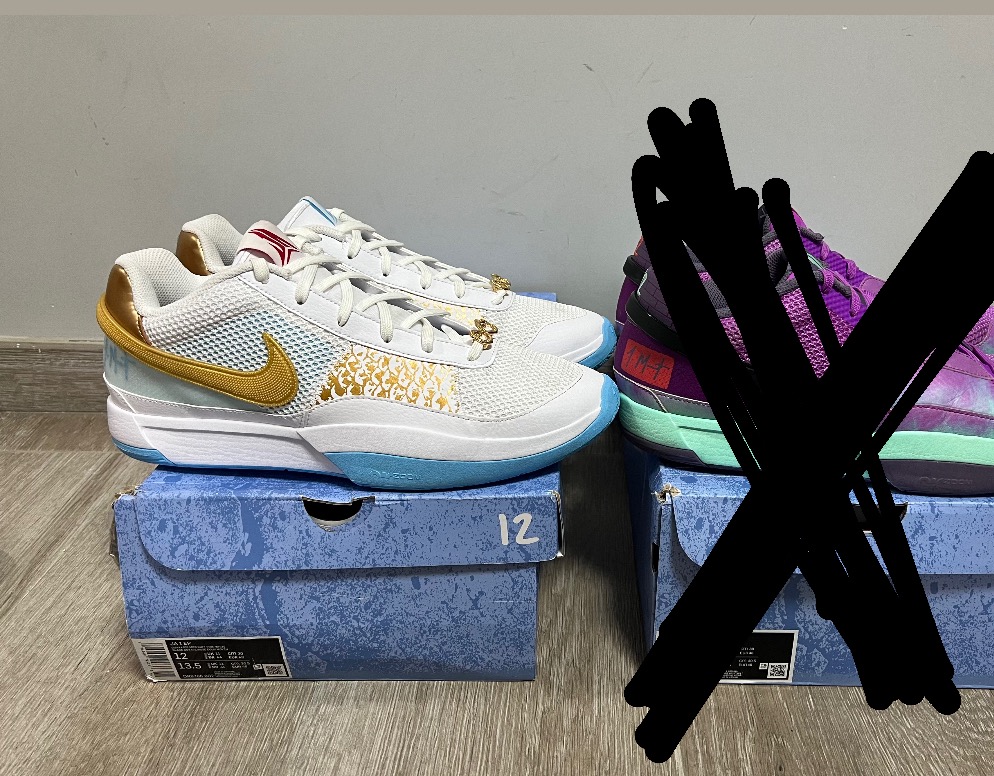 Nike JA 1 龍年 US12 ja1 kyrie gt cut, 男裝, 鞋, 波鞋 - Carousell