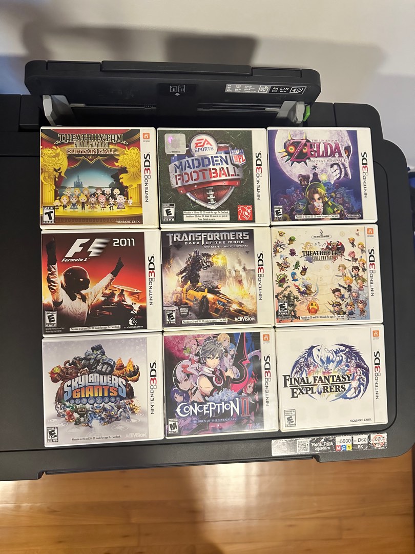 Nintendo 3DS game Theatrhythm Final Fantasy / Madden Football / The ...