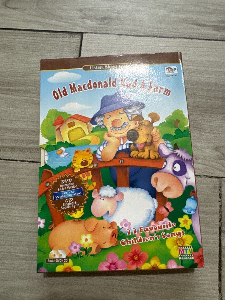 Old Macdonald Had a Farm Songs CD, 興趣及遊戲, 音樂、樂器 & 配件, 音樂與媒體 - CD 及 DVD ...