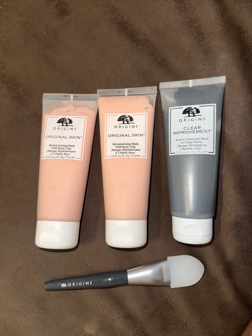 ORIGINS MASK (Rose Clay / Charcoal ), Beauty & Personal Care, Face ...