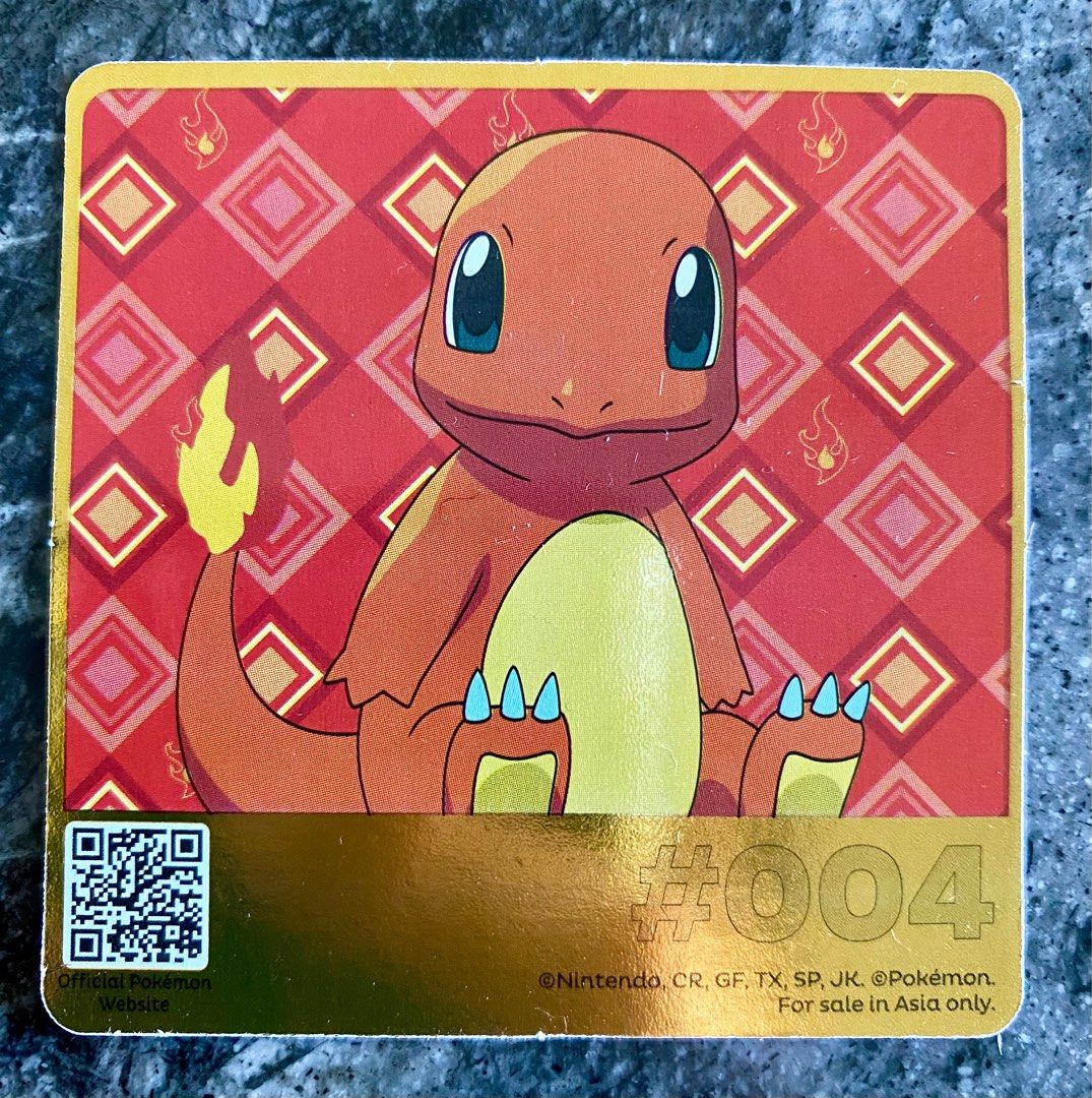 Pokemon Oreo Charmander card, Hobbies & Toys, Toys & Games on Carousell