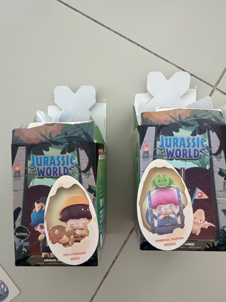 Pop mart Dimoo Jurassic World, Hobbies & Toys, Toys & Games on Carousell