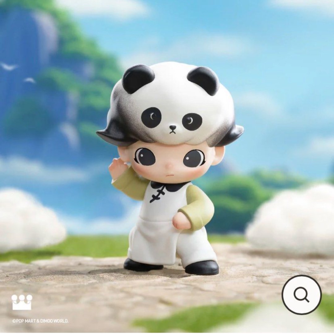POPMART Dimoo Animal Kingdom- Taichi Panda, Hobbies & Toys, Toys ...
