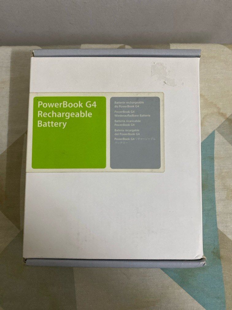 PowerBook G4 17 inch battery, Computers & Tech, Parts & Accessories, Computer Parts on Carousell