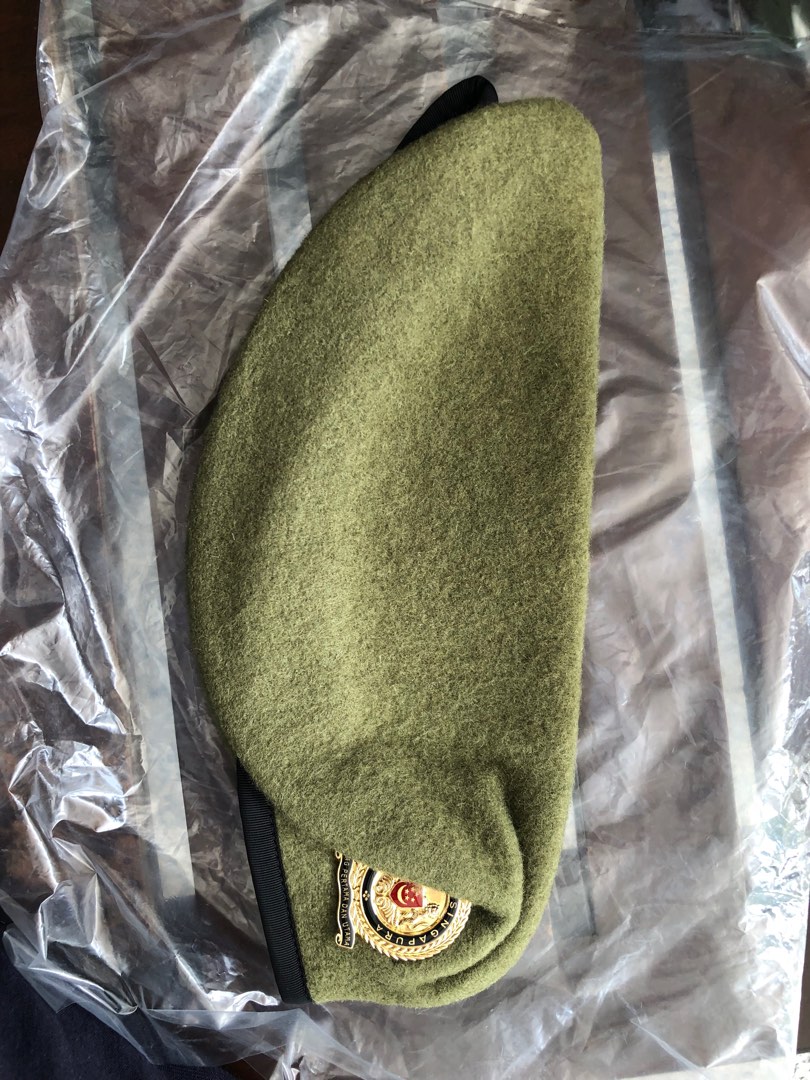 SAF Beret Seasoning / Seasoned , Men's Fashion, Watches & Accessories ...