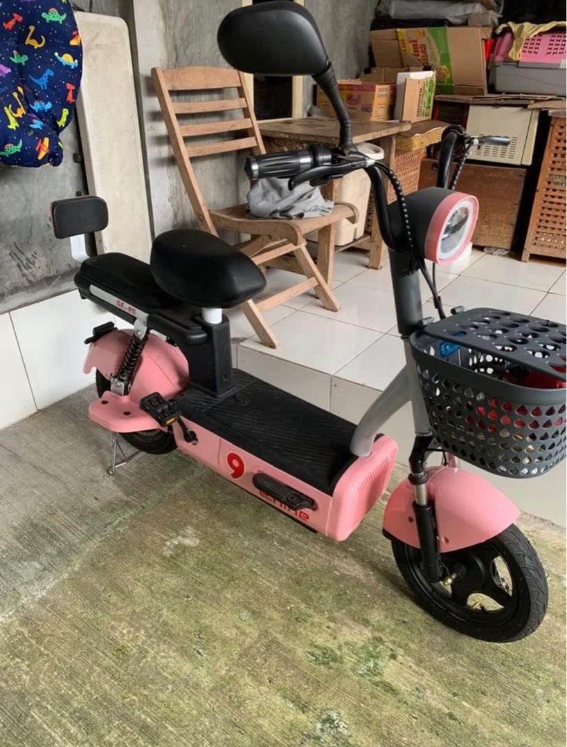 SEPEDA LISTRIK PINK, Motor di Carousell