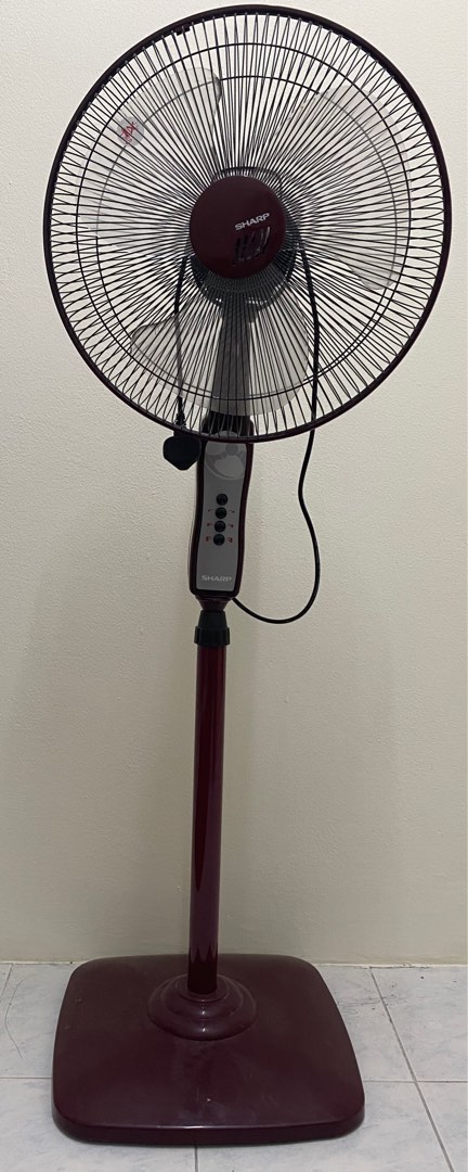 Sharp 16 inch Stand Fan, Furniture & Home Living, Lighting & Fans, Fans ...