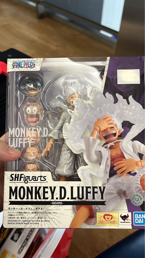 SHF Monkey D Luffy Gear 5 Tamashi exclusive, Hobbies & Toys, Toys ...