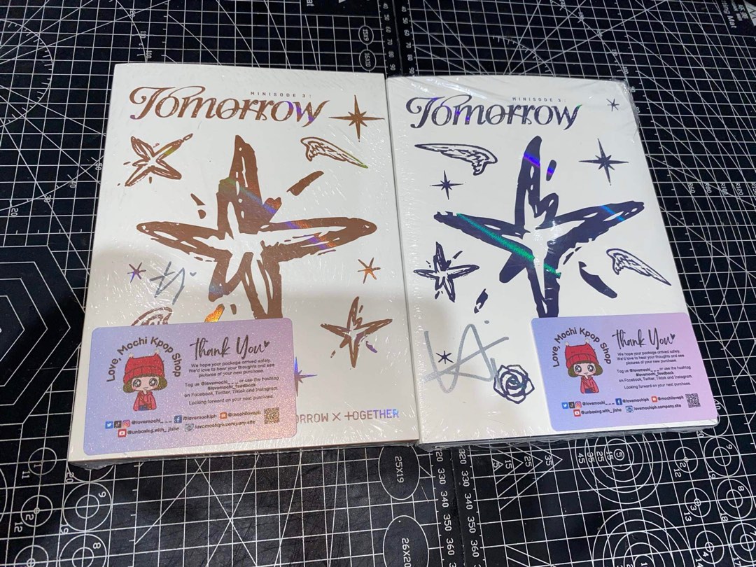 SIGNED ALBUM TXT MINISODE 3 TOMORROW, Hobbies & Toys, Memorabilia ...
