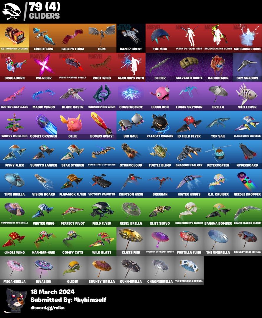 STACK FORTNITE ACC (travis scott, leviathan axe), Video Gaming, Video ...