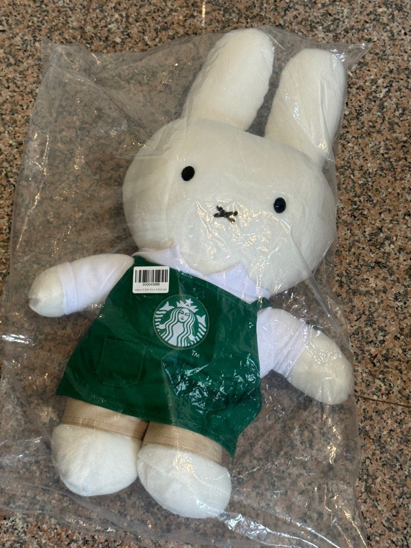 Starbucks Miffy Plushy - Limited Edition, Hobbies & Toys, Toys & Games on Carousell