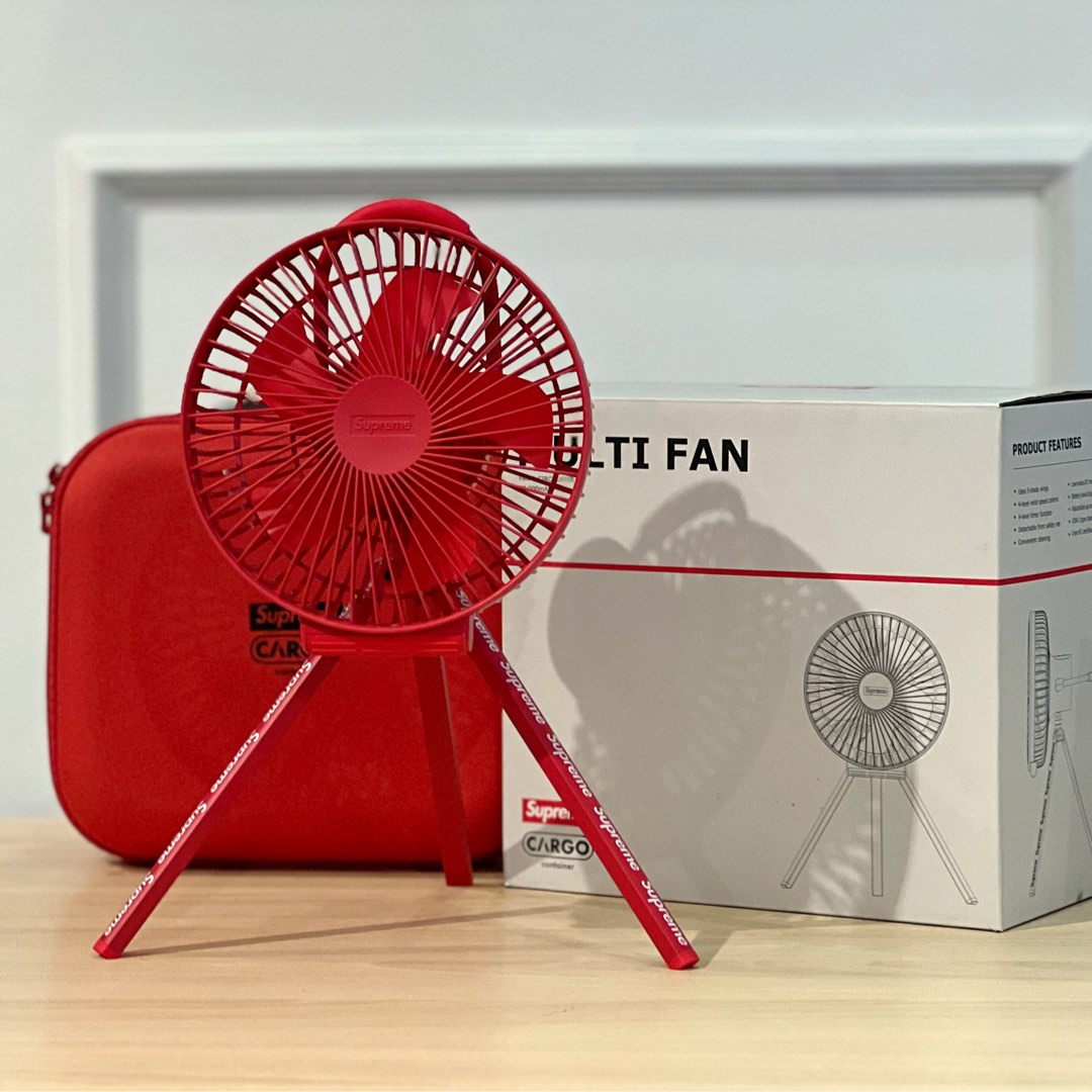 Supreme Cargo Container Electric Fan Red, Furniture & Home Living ...
