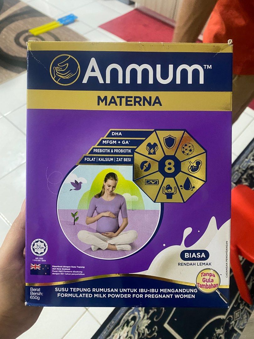 Susu Ibu Mengandung Anmum, Health & Nutrition, Health Supplements ...