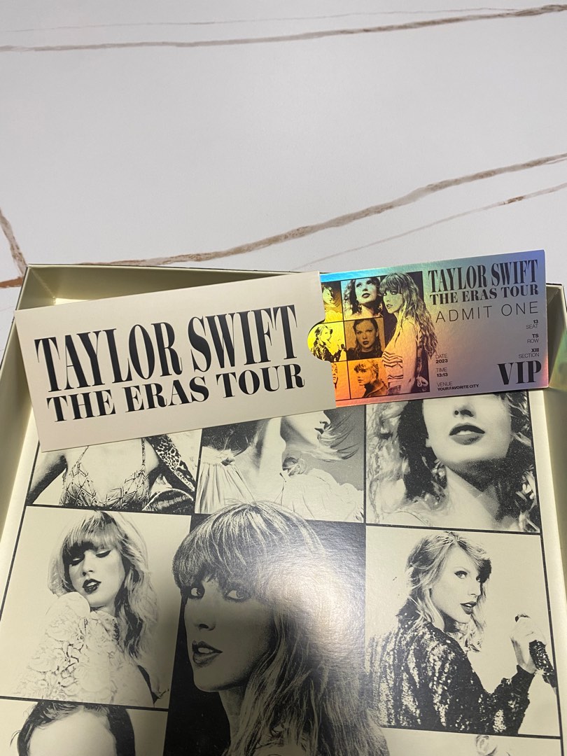 Taylor Swift Eras Tour Commemorative Ticket, Hobbies & Toys ...